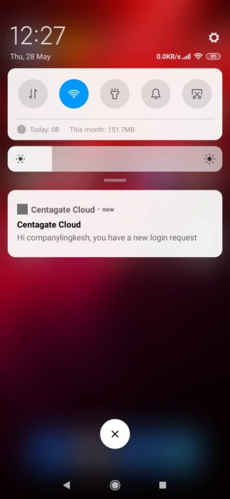 Push Notification Authentication