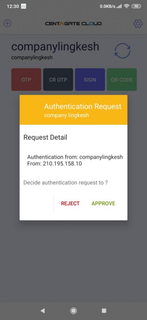 QR Code Authentication