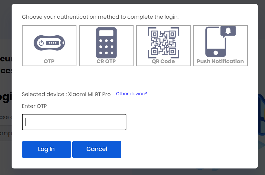 OTP Authentication